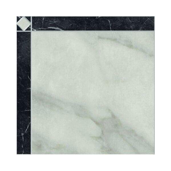 Livingstone Cassettone Bianco / Nero Tile – Mudrakandsons
